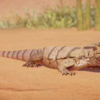 Desert Monitor - New Species 1.8 V1.0 | Planet Zoo Mod Download