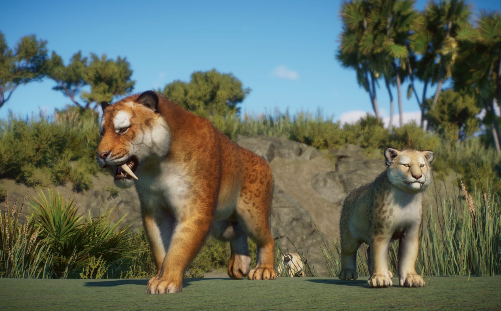 New Species - Smilodon V1.8 | Planet Zoo Mod Download
