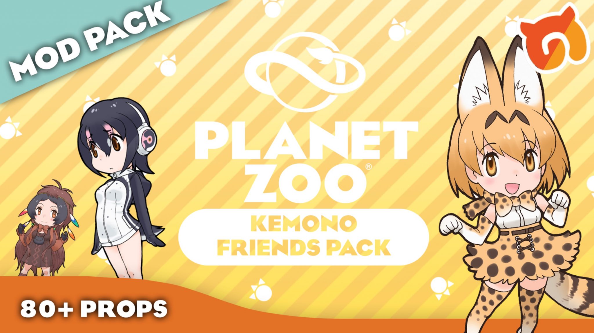 Planet Zoo Kemono Friends Pack V1.8 | Planet Zoo Mod Download