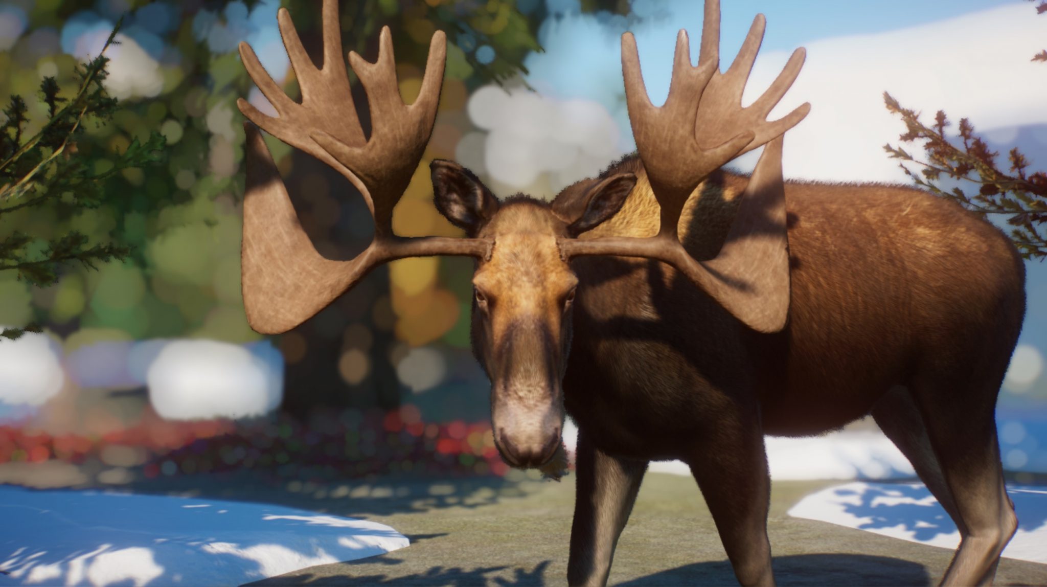 Stag-moose (Cervalces) - New Species V1.9 | Planet Zoo Mod Download