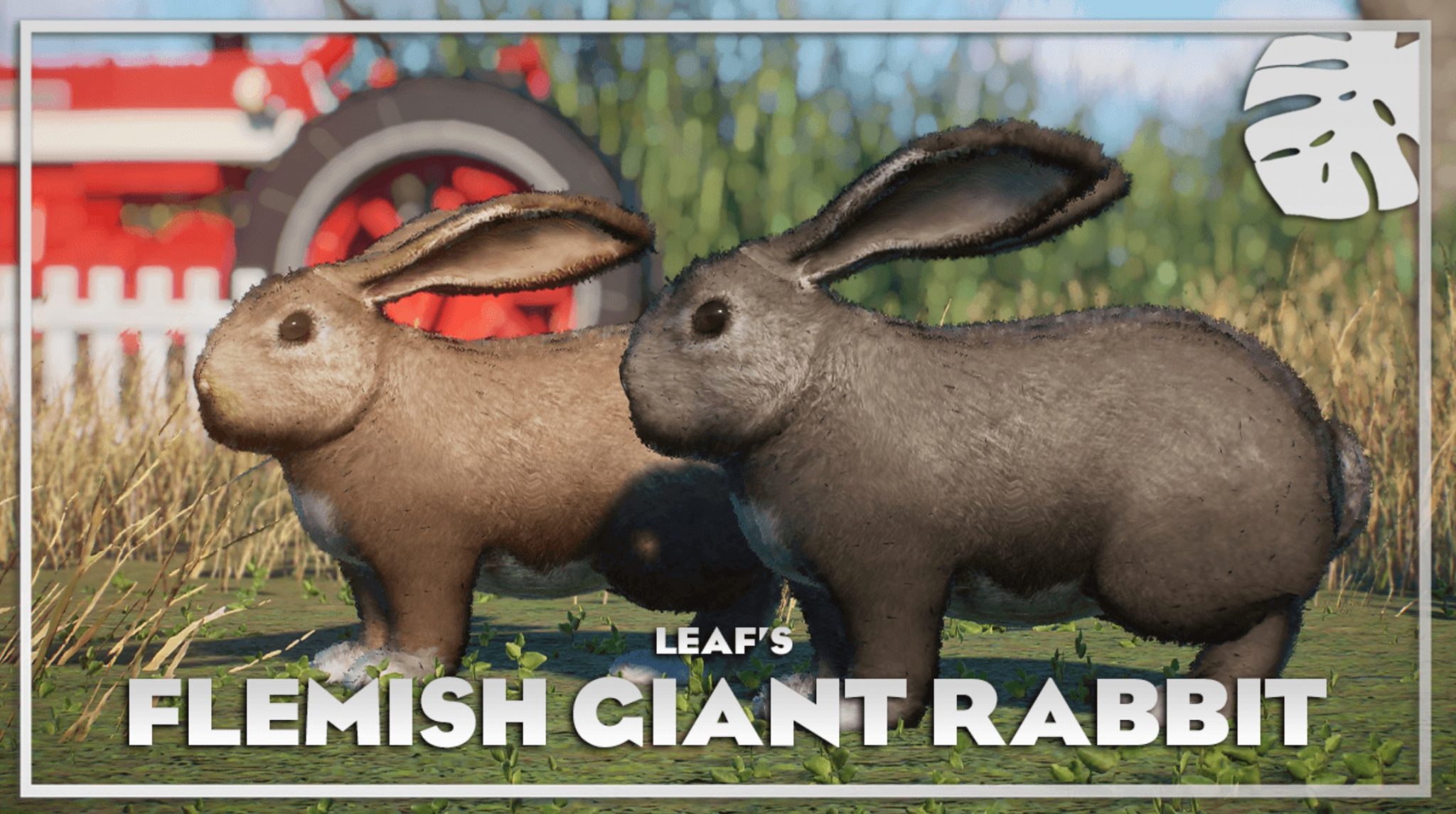 Flemish Giant - Domesticated Rabbit - New Species V1.9 | Planet Zoo Mod Download