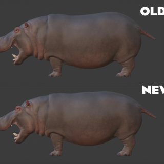 Narwhaler's Hippopotamus Remaster V1.10 | Planet Zoo Mod Download