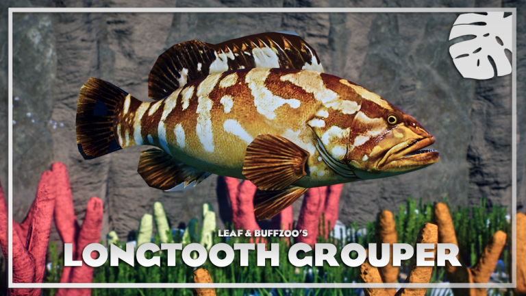 Longtooth Grouper - New Species V1.10 | Planet Zoo Mod Download