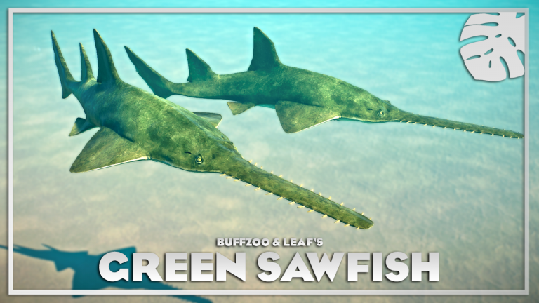 Green Sawfish - New Species V1.10 | Planet Zoo Mod Download