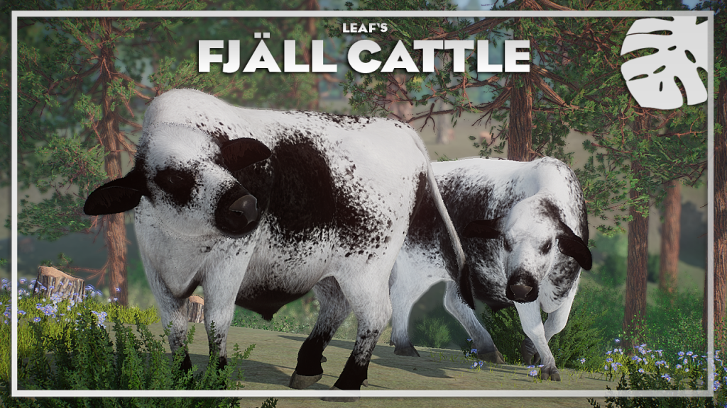 Fjall Cow - Swedish Mountain Cow - New Species V1.10 | Planet Zoo Mod ...
