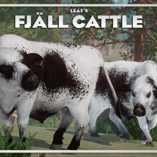 Fjall Cow - Swedish Mountain Cow - New Species V1.10 | Planet Zoo Mod ...