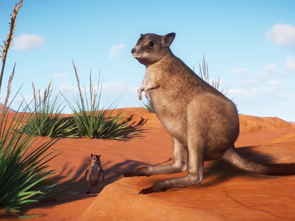 Brush-Tailed Bettong - Woylie - New Species V1.10 | Planet Zoo Mod Download