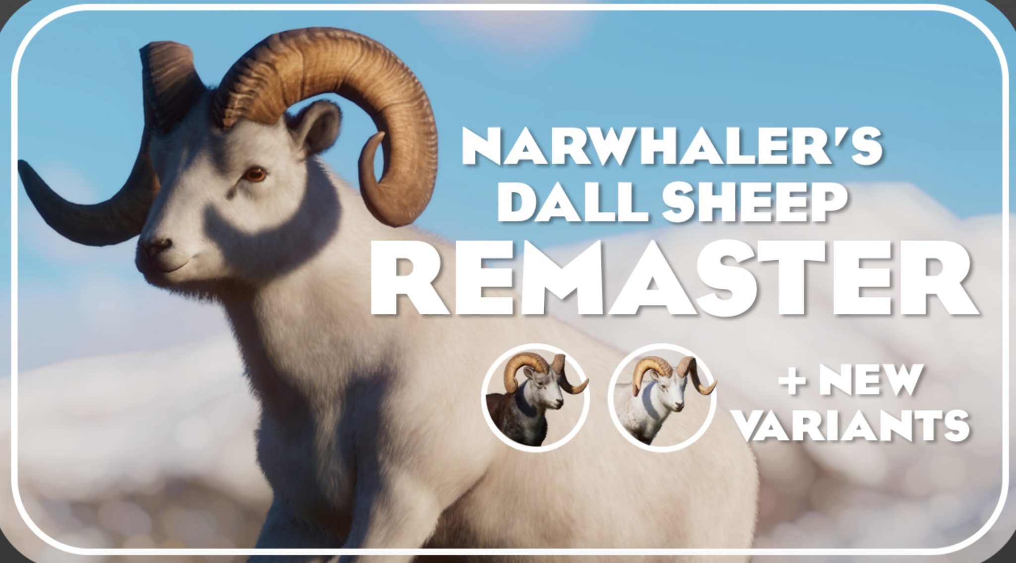 Dall Sheep Remaster V1.12 | Planet Zoo Mod Download