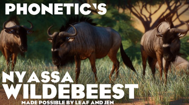 Nyassa Wildebeest - New Species V1.13 | Planet Zoo Mod Download