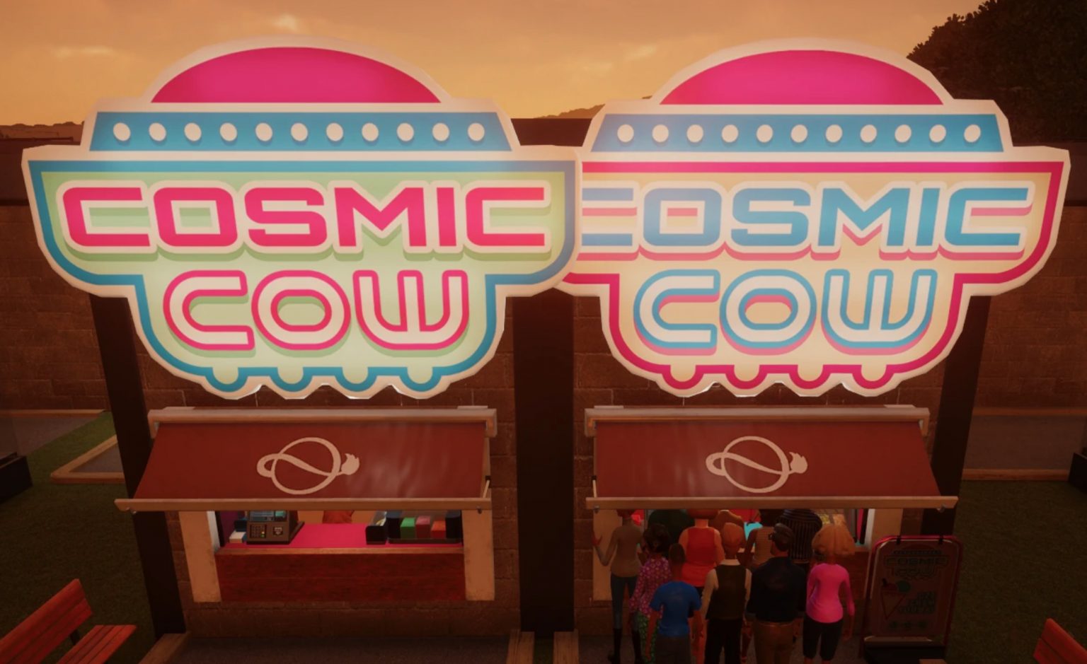 (ACSE) Actually Small Cosmic Cow Signs V1.0 | Planet Zoo Mod Download